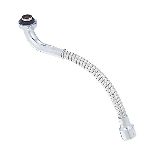 シルバー/240mm/PA18A-76X2-16・Size:240mm・パッケージ個数:1・吐水方向自在&amp;水ハネ防止水の方向が思いのままのラセンパイプ。泡沫器付きで水ハネを防止します。・上向き・下向き取付OK水栓の形状にかかわらず、...