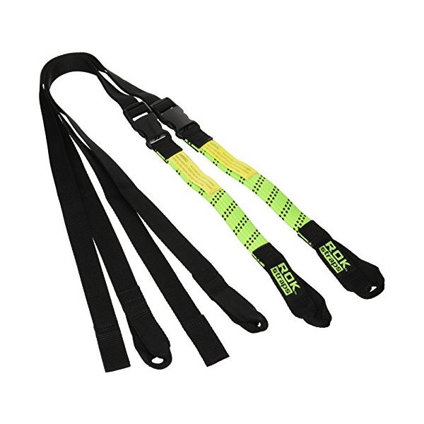 ・グリーン ワンサイズ ROK00020・・Color:グリーンPatternName:単品・耐荷重：45kg/1本あたり・調整幅：450〜1500mm・ベルト幅：25mm・色：グリーン・2本パック