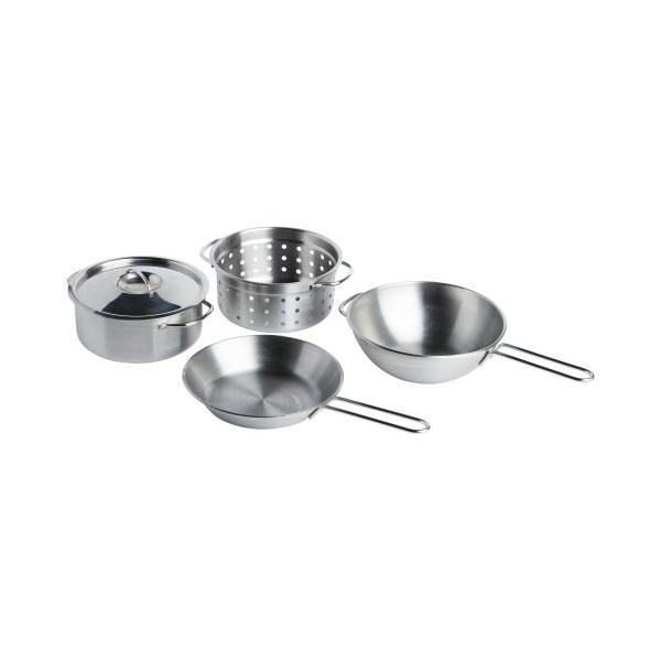ステンレススチール/ワンサイズ/00167839・パッケージ個数:1・ミニチュア調理器具セットの丸みを帯びたエッジと、丈夫なステンレスゲーム。・ロールプレイ、子が促進真似て社会スキルを開発がるでっち上げると独自の役割を参照してください。・推...