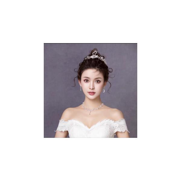 キーワード：花嫁 結婚式 二次会 ティアラ ヘアコサージュ ヘッドドレス 髪飾り ヘアアクセサリー ウェディング小物 プリンセス 姫系 ジュエリー 安い ウェディング ウエディング ブライダル 発表会 演奏会 コンサート 音楽会 披露宴 パ...