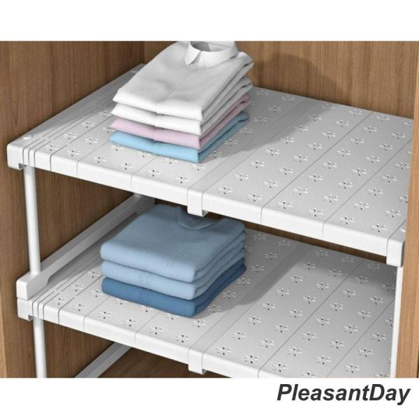 押入れ収納 ラック 2個 セット 伸縮 棚 アイデア クローゼット 押し入れ収納 収納 収納棚 収納ラック 重ねる フリーラック 整理棚 ハイタイプ ロータイプ