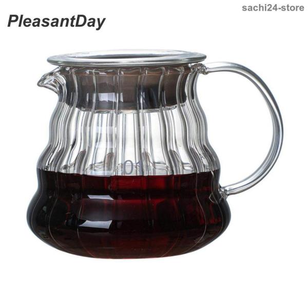 ゴム製の蓋：ガラス製のコーヒーサーバーにはゴム製の蓋が付いており、セラミック製のドリッパーを支えるのにも適しています。耐熱性：ガラスコーヒーサーバーは実用的であるため耐熱性があり、あなたのニーズを満たします。お手入れが簡単：ガラス製のコーヒ...