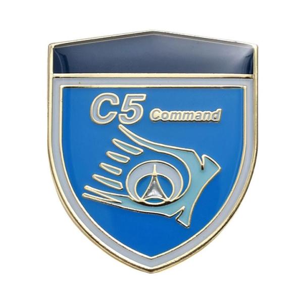 部隊ピンバッチ システム通信団です。システム通信団（JGSDF C5 Command）は、東京都新宿区の市ヶ谷駐屯地に団本部を置く団のひとつで通信科部隊です。サイズ：縦約2.7cm×横約2.3cmピンバッジ パーツ メンズ レディース おし...