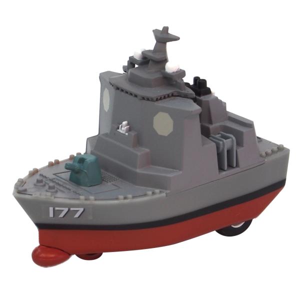 プルバックマシーン イージス護衛艦です。イージス艦（ Aegis warship）は、イージスシステムを搭載した艦艇の総称。通常、高度なシステム艦として構築されています。フェーズドアレイレーダーと高度な情報処理・射撃指揮システムにより、20...