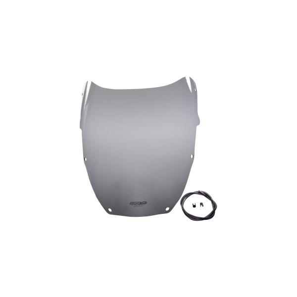 メーカー名：エムアールエーメーカー品番：4025066355372豊富なバリエーションを持つMRA。オリジナルは、ノーマル形状。カラーはスモーク、クリア適合情報：ヤマハ[YAMAHA] TRX850 穴加工：不要厚み：3色[カラー]：スモー...