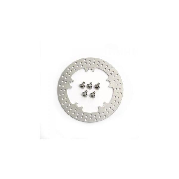 メーカー名：ゲイルスピードメーカー品番：GSBDR0002取り付け部分にフローティングピンを採用し、優れた放熱性を実現。販売備考：フローティングディスクをストリート向けに開発したことで誕生した、“インナーローターレス”フローティングディスク...