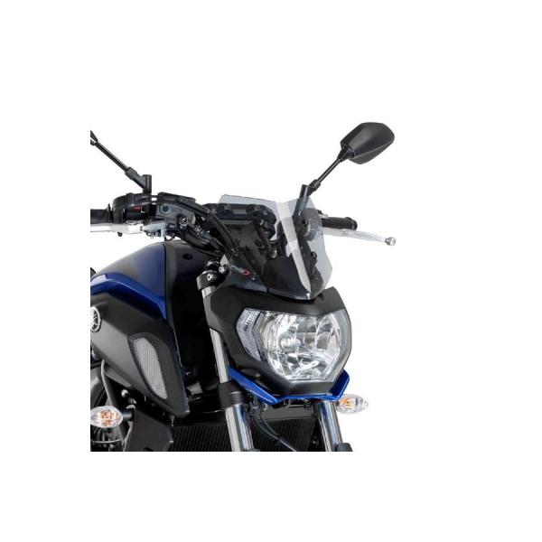 メーカー名：プーチメーカー品番：9666HWINDSHIELD NAKED NEW GENERATION SPORT FOR YAMAHA MT-07 2018 DIMENSIONS (HEIGHT X WIDTH): 230 X 235 ...