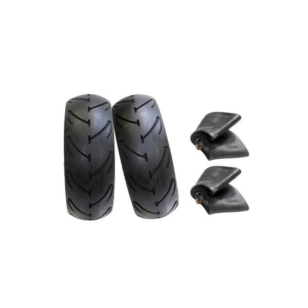 メーカー名：ステディーメーカー品番：SET-B77-110-110-T2本セット 推奨リムサイズ2.50〜3.50 このセットはDUNLOP 3.50:4.00-8 A JS244A(S)タイヤチューブ2本付属します。販売備考：2本セット ...