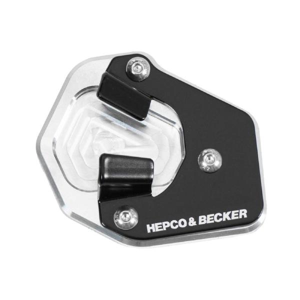 メーカー名：ヘプコアンドベッカーメーカー品番：42116536 00 91販売備考：42116539 00 91と同一商品です。Sに適合しません。スタンド接地面積の拡張をしますが、車両転倒を確実に防止するものではありません。車体の損傷につい...