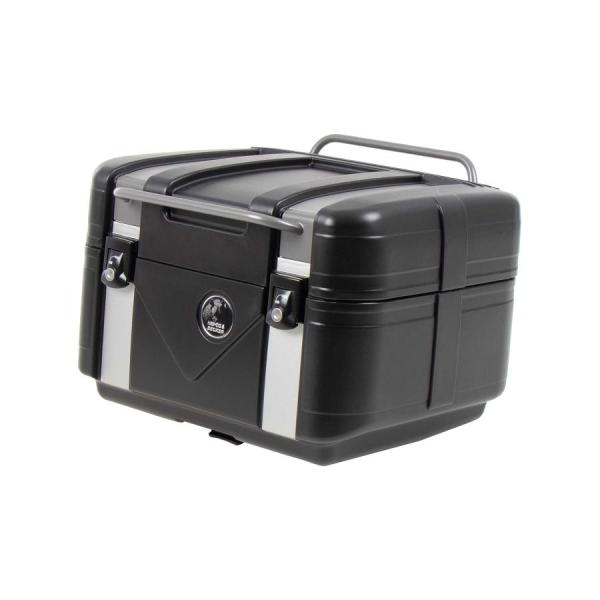 メーカー名：ヘプコアンドベッカーメーカー品番：610289 00 01販売備考：※色ブラック/シルバー 容量42L サイズH 360 x W 450 x D 300 重量6.0kg。車輌装着には、汎用ベースが必要。汎用ベースはキャリア装着車...