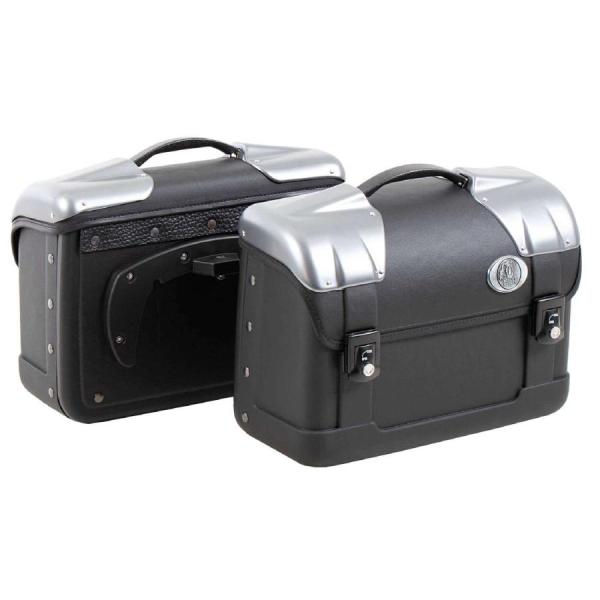 メーカー名：ヘプコアンドベッカーメーカー品番：620945 00 01販売備考：C-Bow用 樹脂ケースの表面をレザー風に仕上げたケース積載重量：片側 5.0タイプ：STRAYKER ストレイカー色[カラー]：ブラックサイズ：H:360xW...