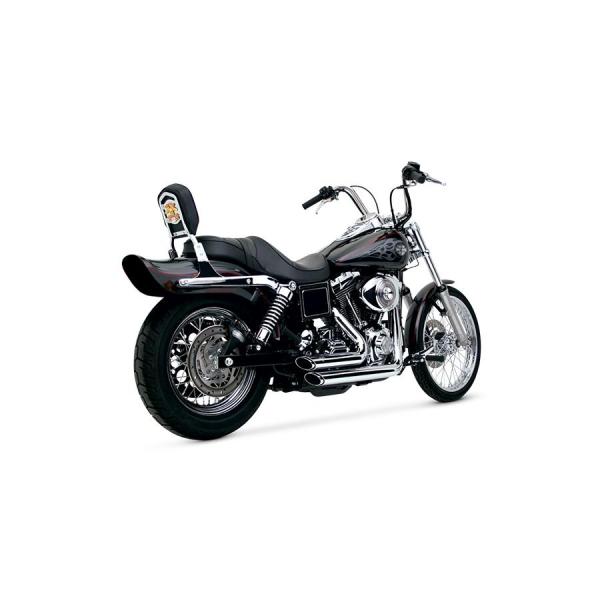 メーカー名：バンスアンドハインズメーカー品番：1800-0154ショートタイプの2-2タイプエキゾースト。リアタイヤ手前でスラッシュカットされたエキゾーストはスタイリッシュな2重構造で、ショートタイプならではのバンス＆ハインズ伝統のホットロ...