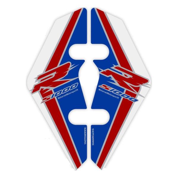 メーカー名：モトグラフィックスメーカー品番：MT-BFF07MS2カタログ品番：P084-9341販売備考：キャンセル不可商品です。FRONT FENDER KIT White with Red Blue &amp; Metallic Si...