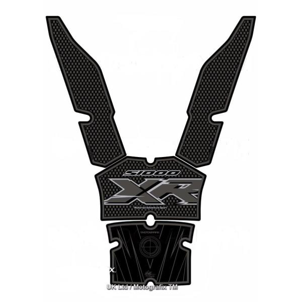 メーカー名：モトグラフィックスメーカー品番：MT-TB033KCカタログ品番：P084-1370販売備考：キャンセル不可商品です。TANK PAD BMW S1000XR 17- ブラック/カーボン(カラー)適合情報：ビーエムダブリュー[B...