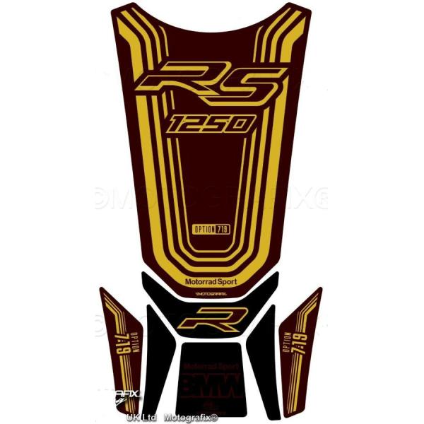 メーカー名：モトグラフィックスメーカー品番：MT-TB044SDカタログ品番：P099-7919販売備考：キャンセル不可商品です。TANK PAD BMW R1250RS 19-20 ブラウン/ブラック/イエロー適合情報：ビーエムダブリュー...