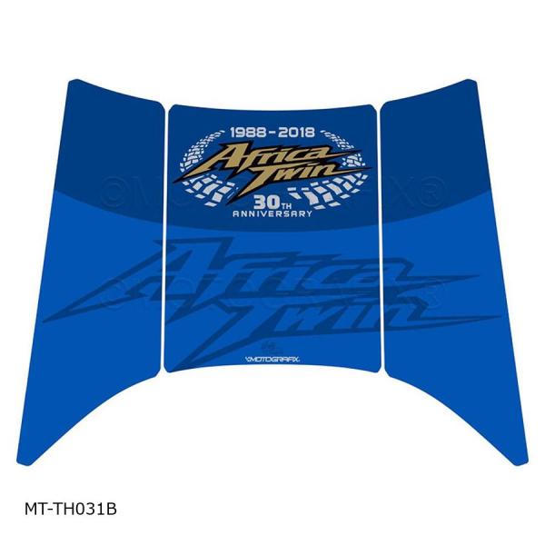 メーカー名：モトグラフィックスメーカー品番：MT-TH031Bカタログ品番：P114-7880販売備考：Blue with Gold,Black＆Metallic Silver キャンセル不可商品です。適合情報：ホンダ[HONDA] CRF...