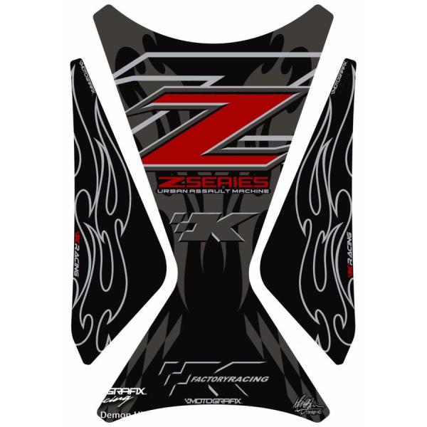 メーカー名：モトグラフィックスメーカー品番：MT-TK021KRFカタログ品番：P084-1711販売備考：キャンセル不可商品です。TANK PAD Z1000 03-09 ブラック適合情報：カワサキ[KAWASAKI] Z1000 [ZR...