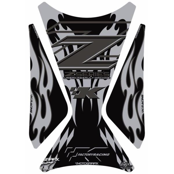メーカー名：モトグラフィックスメーカー品番：MT-TK021KSFカタログ品番：P084-1712販売備考：キャンセル不可商品です。TANK PAD Z1000 03-09 シルバー適合情報：カワサキ[KAWASAKI] Z1000 [ZR...