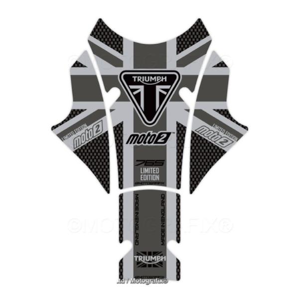 メーカー名：モトグラフィックスメーカー品番：MT-TT039M2カタログ品番：P105-8234販売備考：キャンセル不可商品です。TANK PAD TRIUMPH Daytona 765 Moto2 20-21 グレー/ブラック/シルバー適...