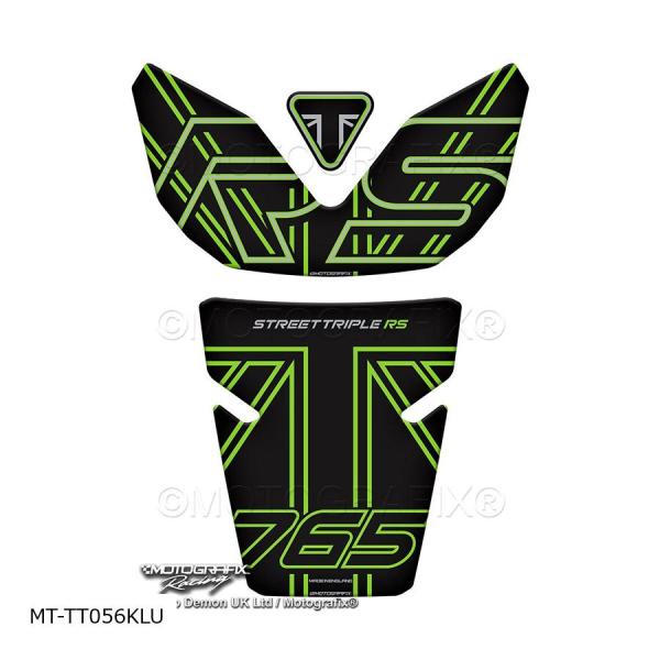 メーカー名：モトグラフィックスメーカー品番：MT-TT056KLUカタログ品番：P117-8339販売備考：キャンセル不可商品です。 Black with Green ＆ Metallic Silver適合情報：トライアンフ[TRIUMPH...