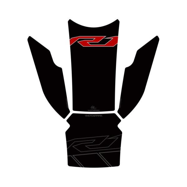 メーカー名：モトグラフィックスメーカー品番：MT-TY026KRカタログ品番：P084-2198販売備考：キャンセル不可商品です。TANK PAD YAMAHA YZF-R1/M 15- ブラック/レッド適合情報：ヤマハ[YAMAHA] Y...