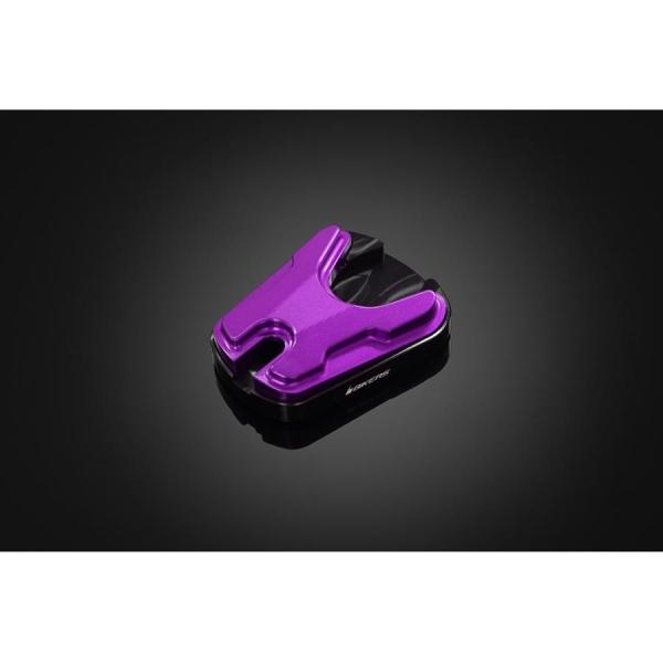 メーカー名：バイカーズメーカー品番：H1139-PURバイカーズとは、タイ王国でアルミビレットパーツを製造するアクセサリーメーカーです。独創的なデザインと美しいカラー配色を重視し、品質はタイブランドの中でもトップクラス。豊富なカラーバリエー...