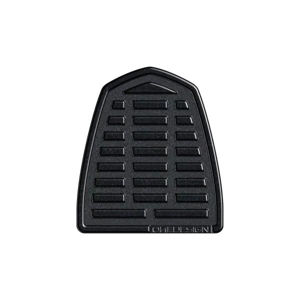 メーカー名：ワンデザインメーカー品番：CGAN131P販売備考：レザー風の質感となっております。カラー：ブラック加工[有/無]：無材質：PVC+フォームサイズ：102X90mmタイプ：ソフトタッチ仕様/スモール/レザー風形状：凸部形状：長方...