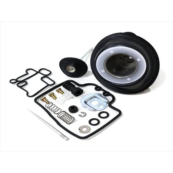 燃料漏れ、オーバーフローや調子が悪い場合のオーバーホールキットとなります。ネジのトルクやゴムパーツのフィッティング、ワッシャーの順番、しめ込むトルクなど、パーツを入れ替えて元に戻すだけではありますが精密部品となりますので、サービスマニュアル...