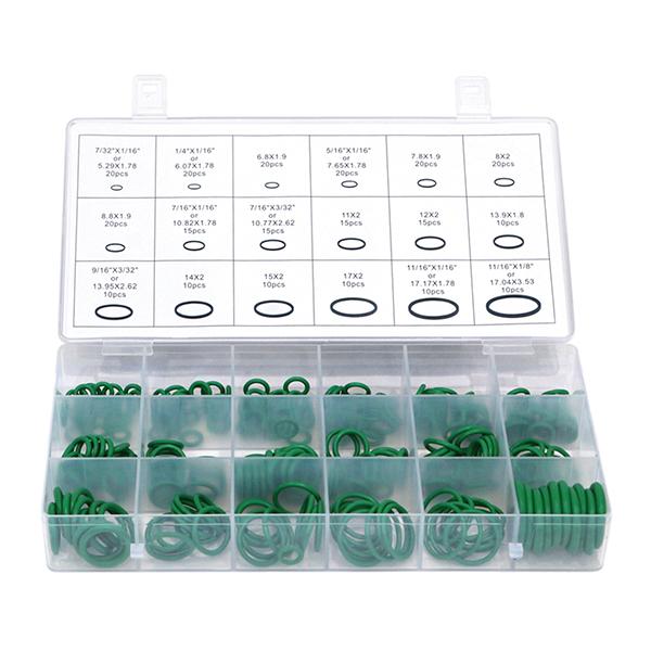 緑色のフッ素ゴム製で耐摩耗性、耐高温性、耐油、耐圧、密閉性が高く気密性に優れています。-30℃から120℃までの広い温度範囲対応。■カラー■グリーン■セット内容■1　5.29X1.78　20個2　6.07X1.78　20個3　6.8X1.9...