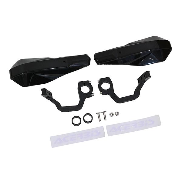 CT125ハンターカブにぴったりのモトクロス風ナックルガード！見た目と機能を兼ね合わせた逸品となります！装着もバーエンドを取り外す等の面倒な作業は一切無く、オートバイの整備作業を知らない方でもハンドル径にアダプターを挟んでネジを締め込んで固...