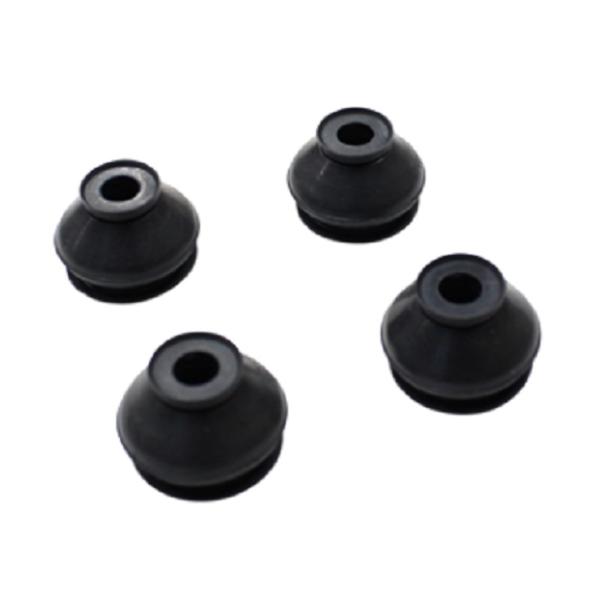 タイロッドエンドブーツ＆ロアーブーツセット 補修ゴム部品メンテナンス、車検整備の必需品です。このブーツが切れたり破けた場合、車検に通らないだけでなく、損傷すると、ガタつきや下回りから異音の原因になります。車検用のストックにもオススメです。主...