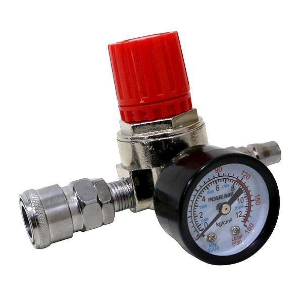 空気供給を調整して安定した圧力を確保して、機器や工具の効率的な動作の補助のいたします！腐食しにくく、取り扱いやすさ抜群の小型設計で、簡単に設置・操作が可能です！【素材】亜鉛合金【最大使用圧】0.8mpa【口径】10mm【適合車種】17スパー...