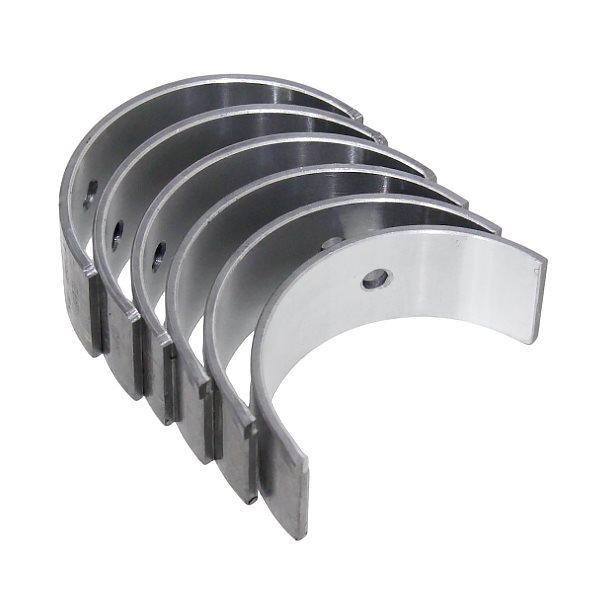 K6A エンジン 後期用のコンロッドメタル1台分セットです。高品質な社外新品未使用品です。実績のある工場ですので、安心してご使用いただけます。【参考適合車種】・ジムニー(JB23W)・キャリイ/エブリイ(DA64V/DA64W/DA65T)...