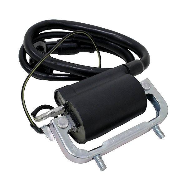 ホンダ ダックス 6Vポイント点火仕様 対応のイグニッションコイルです。純正互換品番【30530-126-921】に対応し、旧車の補修・レストア用として最適です！！取付ピッチは79mm、M6ボルト仕様です。通電不良や点火不良の予防 改善にお...