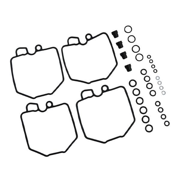 【 ホンダ CB750F RC04 キャブレターフロートパッキン 4枚＆オーリングセット 】キャブレターのフロートパッキン4枚とオーリング一式のセット商品古くなったパッキンは経年劣化により硬化してしまい、燃料漏れを起こす原因にもなりえます。...