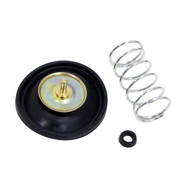 新品 形状　細い棒型 エアカットバルブ スプリング/Oリング付　になります。ダイアフラム（バキュームピストン）ではありません。キャブレターエアカットバルブは、減速時にスロージェットの空気通路を遮断し、混合気を濃くする装置です。【商品内容】エ...