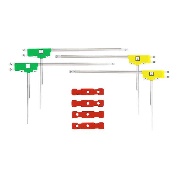 汎用高感度フィルムアンテナです。フィルムアンテナはエレメント部分だけ残るタイプを採用。エレメント保護フィルム部を最小化する事により、視界の妨げを防止します。また、耐窓ふき性が高い為、窓ふき時のエレメントめくれが大幅に軽減されます。※ナビによ...