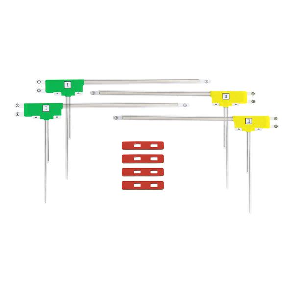 汎用高感度フィルムアンテナです。フィルムアンテナはエレメント部分だけ残るタイプを採用。エレメント保護フィルム部を最小化する事により、視界の妨げを防止します。また、耐窓ふき性が高い為、窓ふき時のエレメントめくれが大幅に軽減されます。※ナビによ...