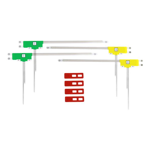汎用高感度フィルムアンテナです。フィルムアンテナはエレメント部分だけ残るタイプを採用。エレメント保護フィルム部を最小化する事により、視界の妨げを防止します。また、耐窓ふき性が高い為、窓ふき時のエレメントめくれが大幅に軽減されます。※ナビによ...