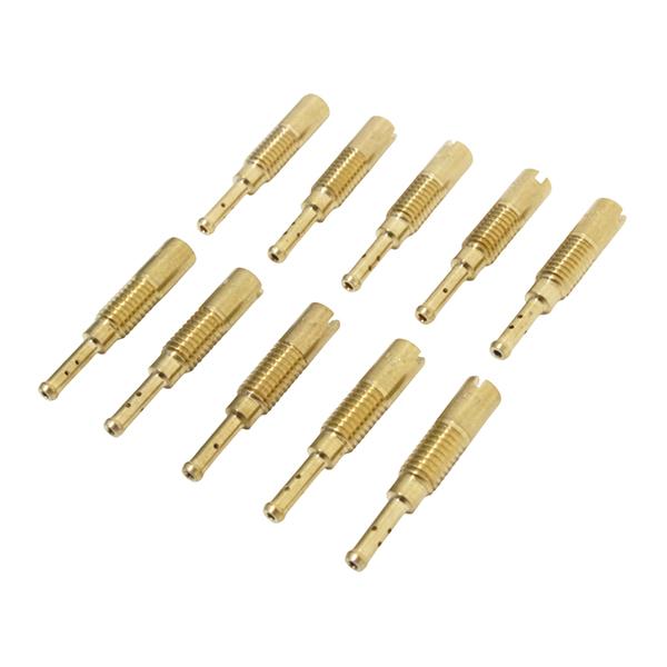 ケイヒン キャブレター用のスロージェットです。#35#38#40#45#48#50#52#54#56#5710個セット※サイズをよくご確認の上、お客様判断にてご購入ください。※社外品の商品ですので小傷がある場合もございます。予めご了承くださ...