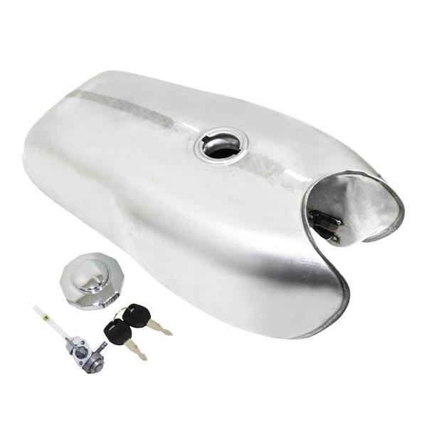 汎用品タイプでほとんどのカフェレーサーに適合します。未塗装になりますので好みのカラーに塗装してお使いください。ポリシング、溶接、チョッピングなどの修正が必要な場合は専門業者へご依頼をお願いします。※必ずサイズと形状をご確認の上ご注文お願いし...