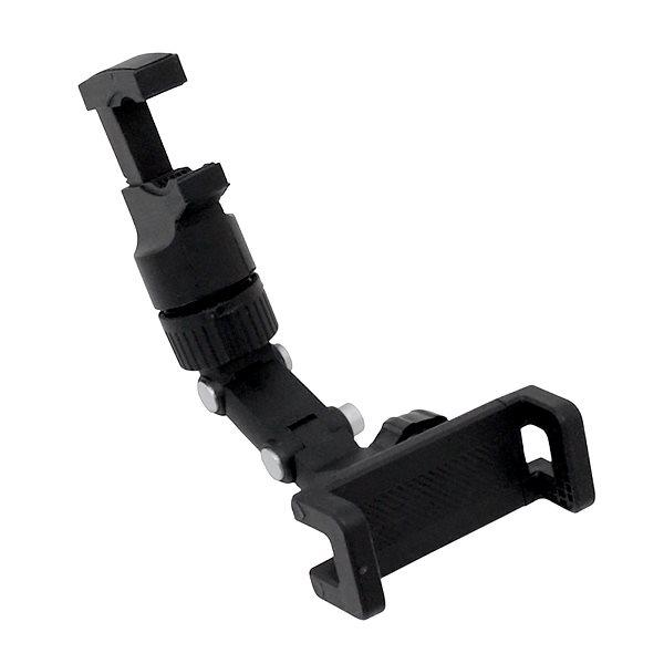 ルームミラーに固定しますのでナビ案内におすすめです。360°回転します。ヘッドレストアームにも固定可能です。こちらの商品は汎用品です。※タイトルに御座いますのは参考車種です。※必ず商品形状をご確認の上ご注文お願いします。取付サイズ：直径3〜...