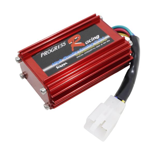 ホンダDIO系のスクーターに対応したレーシングCDIイグナイターユニットです。リミッターを解除して点火エネルギーを最大化し伸びやかな加速フィールを実現します。ワンタッチでスムーズに取付可能。メンテナンス、予備用パーツとしておすすめです。■メ...