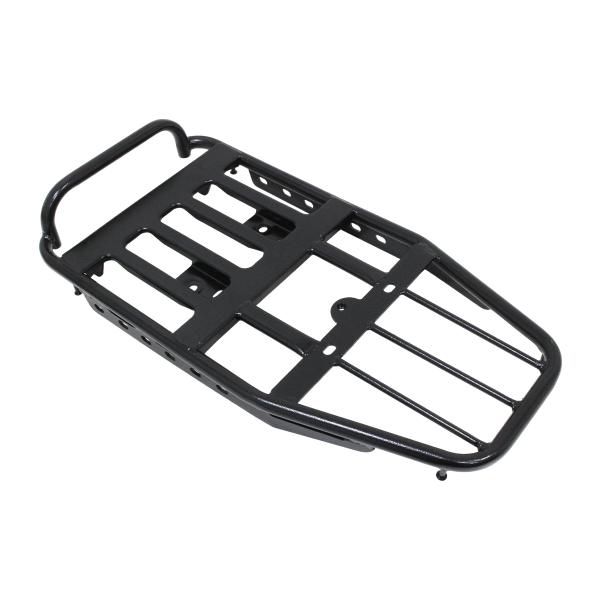 積載力が大幅アップします。※ボルト類は付属にありません。※社外品ですので小傷がある場合もございます。予めご了承ください。メーカー：ホンダ適合車種一覧：スーパーカブ110 クロスカブ110 CC110 JA45 JA60カラー：ブラック耐荷重...