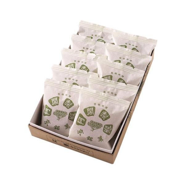 数・内容阿闍梨餅×10個賞味期限製造日より常温で5日間保存方法：直射日光・高温多湿を避け、常温で保存※代理購入となります。ご了承ください。※パッケージ内容・お味は告知なく変更となる可能性が御座います。ご了承ください。