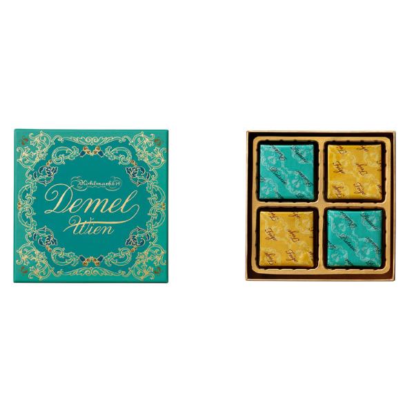 フィグ（イチジク）：ココア風味のしっとりとした生地と、イチジクを加えたスウィートチョコの味が楽しめるお菓子です。 ピスタチオ：ピスタチオ風味の香ばしい生地と、爽やかなサワーチェリーを加えたミルクチョコの味が楽しめるお菓子です。