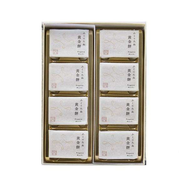 内容 ： 黄金餅×8 特定原材料等 ： 大豆 賞味期限 ： 製造日より常温 30日 サイズ ： 縦24cm×横17cm×高さ4.5cm アルコール ： 不使用