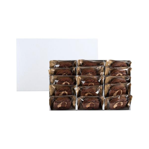 日持ちのする小さなロールケーキ「堂島プティロール」の季節限定フレーバー。 口当たりなめらかなクリームを、しっとりと焼き上げた ショコラ香る生地でくるんと包みました。