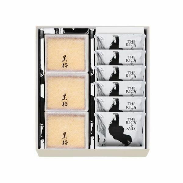 詰合せ内容 黒船カステラbebe 3個、ザ リッチ アンド ミルク 6枚日持ち 黒船カステラbebe/発送日を含む5日、ザ リッチ アンド ミルク/発送日を含む30日以上特定原材料等 卵・小麦・乳・大豆外寸 縦23x横16.3x高8cm※代...