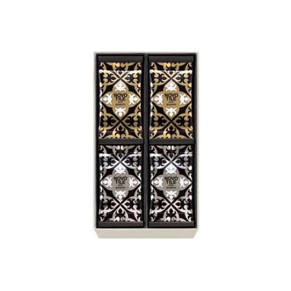 詰合せ内容 ノボタイル24枚（ダーク・ホワイト各12枚）日持ち ノボタイル/発送日を含む30日以上特定原材料等 卵・小麦・乳・大豆外寸 縦23x横16.3x高8cm※代理購入となります。ご了承ください。※パッケージ内容・お味は告知なく変更と...